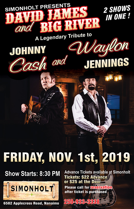 Johnny Cash And Waylon Jennings Poster